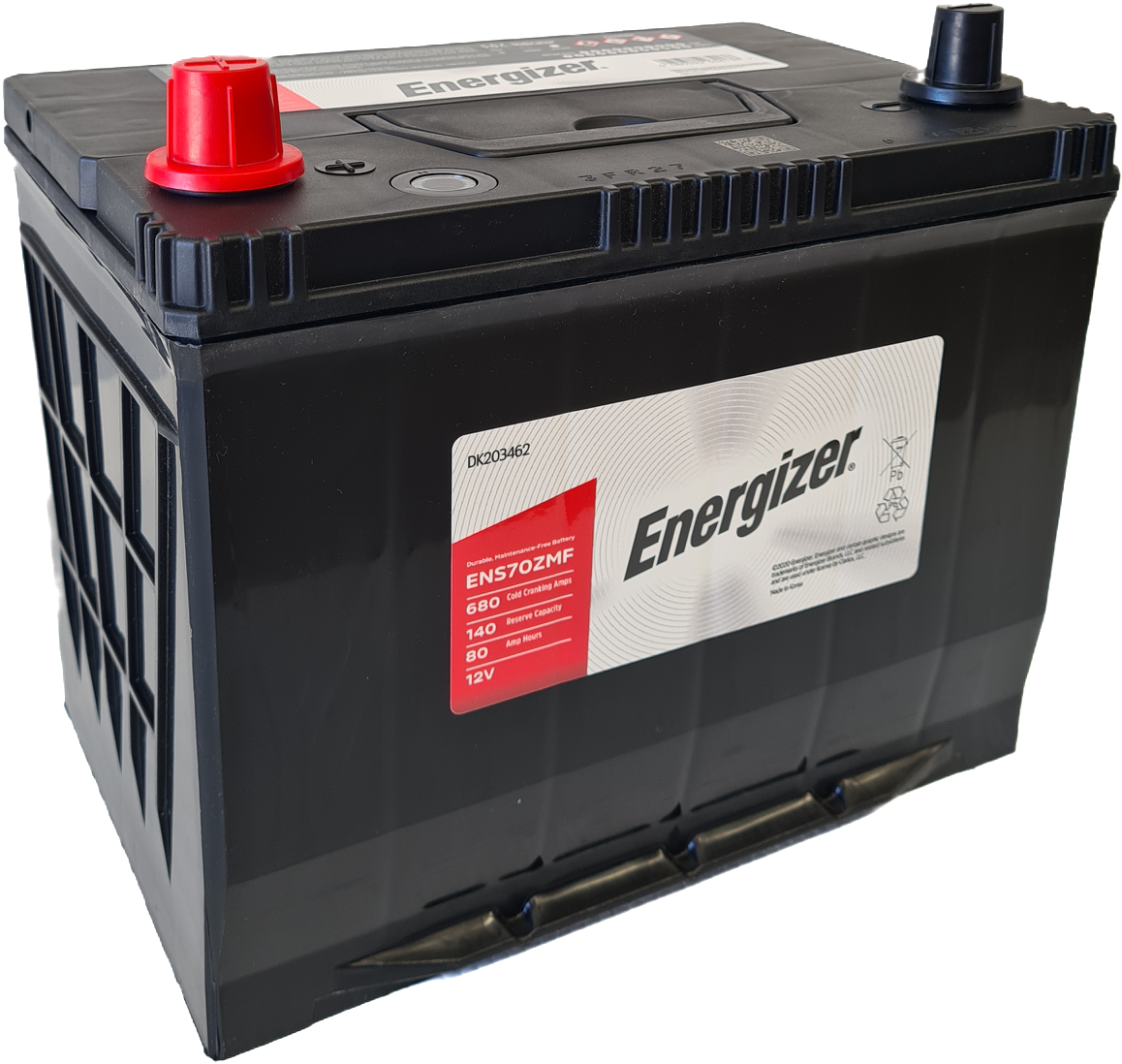 Energizer ENS70ZMF 680 CCA 80AH - Powerhouse Batteries