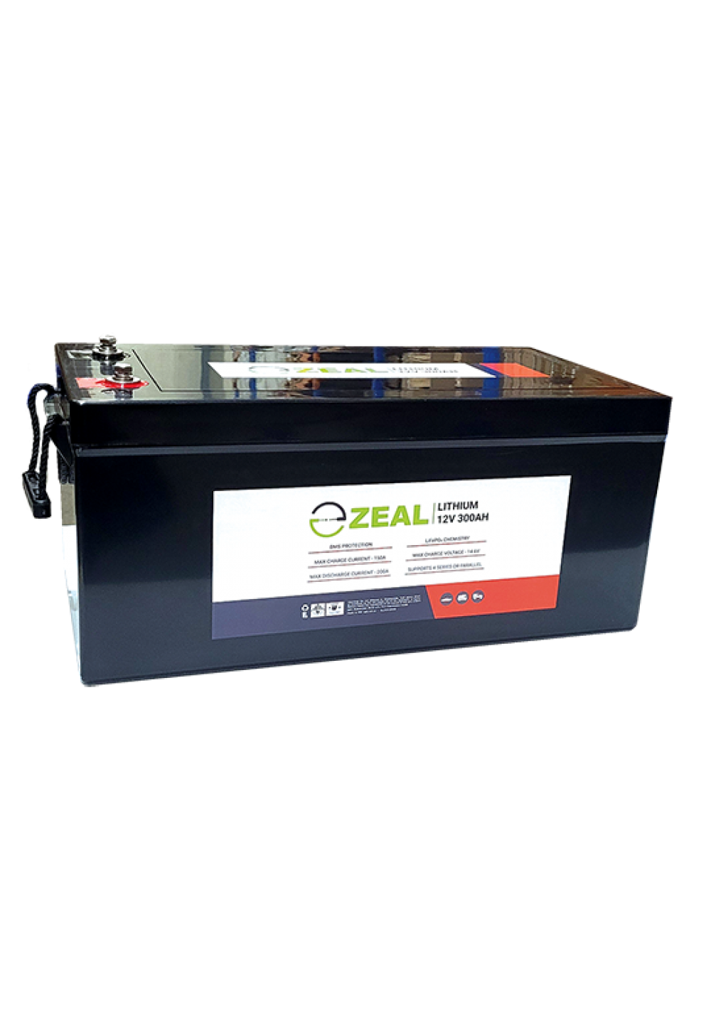 Zeal Lithium Series SLZ12V300S 12V 300Ah - Powerhouse Batteries